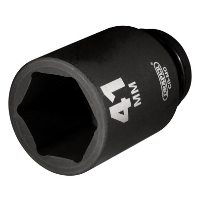 Draper Hi-TORQ Deep Impact Socket, 3/4" Sq. Dr., 41mm 05072 | DIY at B&Q