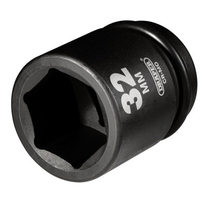Draper Hi-TORQ Impact Socket, 3/4" Sq. Dr., 32mm 28743 | DIY at B&Q
