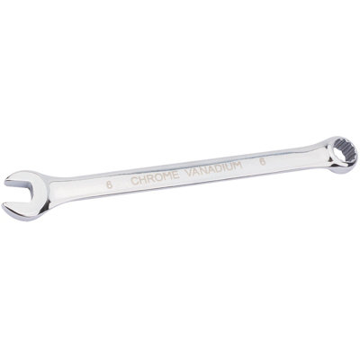 Draper HI-TORQ Short Pattern Metric Combination Spanner, 6mm 35185