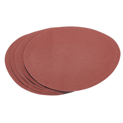 Draper Hook and Eye Backed Aluminium Oxide, 230mm, 120 Grit (Pack of 5 ...
