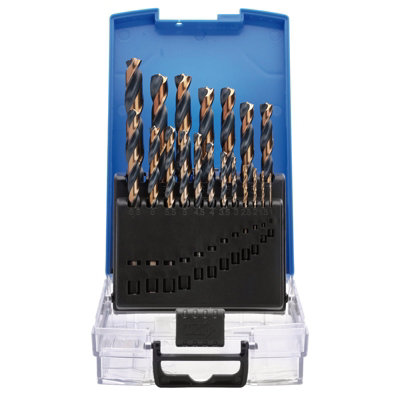 Draper HSS Turbo Titanium Drill Bit Set (19 Piece) 09104