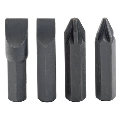 Draper Impact Screwdriver Bit Set (4 Piece) 12542