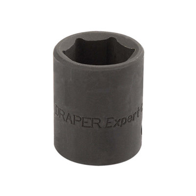 Draper Impact Socket, 1/2" Sq. Dr., 22mm 28529