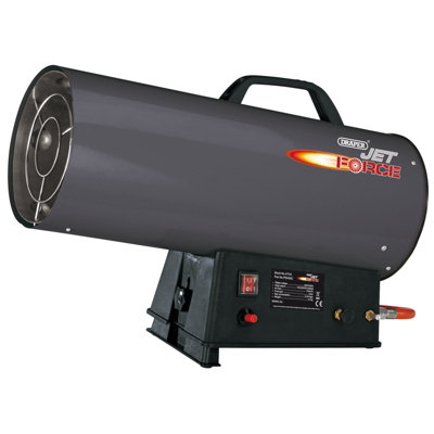 Draper Jet Force 102,000 BTU/30kW Propane Space Heater With Piezo ...