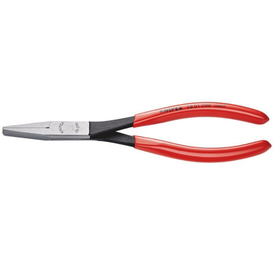 Draper Knipex 28 01 200 Flat Nose Assembly Pliers, 200mm 56041 | DIY at B&Q