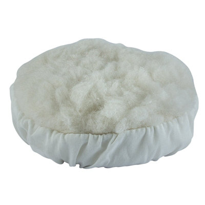 Draper Lambswool Polishing Bonnet, 140mm 49212 | DIY at B&Q