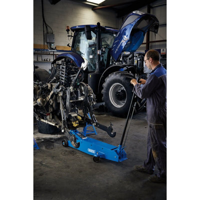Draper Long Chassis Trolley Jack, 10 Tonne 03494