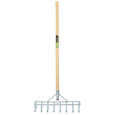 Draper Long Handled Steel Harrow Rake and Scarifier 09994