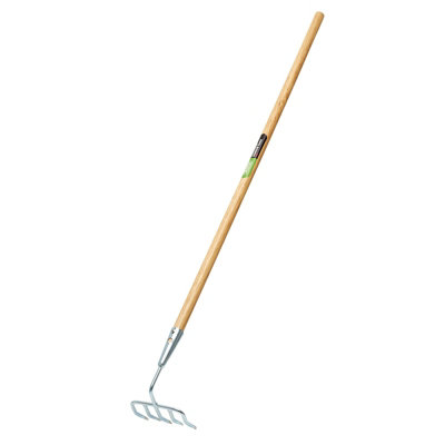 Draper Long Handled Steel Narrow Rake 09985 at B&Q