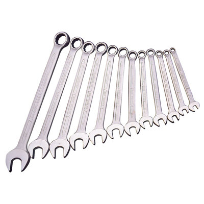 DRAPER LONG METRIC COMBINATION SPANNER SET (12 PIECE) 03090