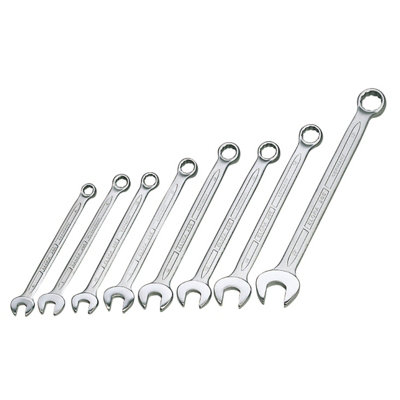 Draper Long Metric Combination Spanner Set (8 Piece) 13710 | DIY at B&Q