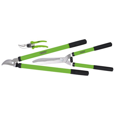 Draper Lopper, Shears and Secateur Set (3 Piece) 28210
