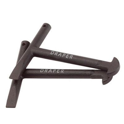 Draper Manhole Keys, 2 x 130mm 89721