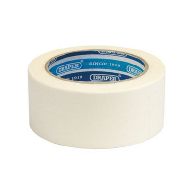 Draper Masking Tape Roll, 50m x 50mm 63480