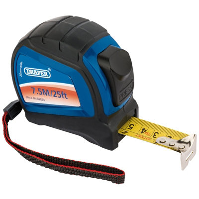 Draper Measuring Tape, 7.5m/25ft 82824 | DIY at B&Q