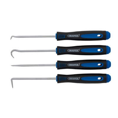 Draper Mini Hook and Pick Set, 165mm (4 Piece) 09042