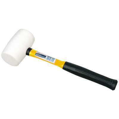Draper Non-Marking Rubber Head Mallet with Fibreglass Shaft 680g-24oz ...