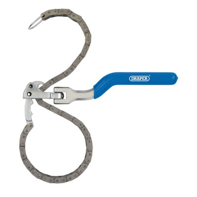 Draper Oil Filter Chain Wrench, 60-195mm 12225 | DIY at B&Q