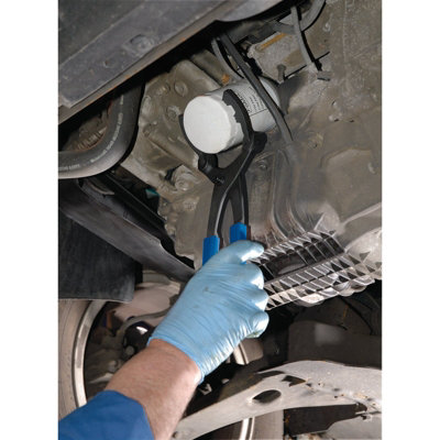 Draper Oil/Fuel Filter Pliers/Wrench, 57 - 120mm 30822