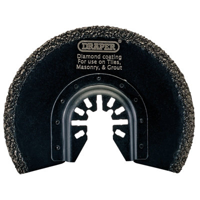Draper Oscillating Multi-Tool Diamond Coated Cutting Blade, 88mm 70469