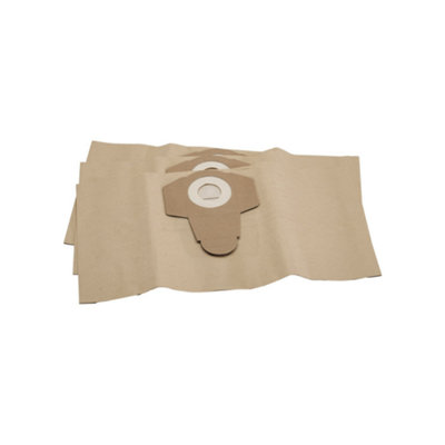 Draper Paper Dust Bags, 15L (Pack of 3) 74354