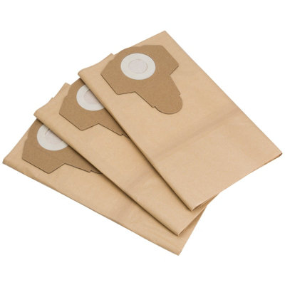 Draper Paper Dust Bags, 30L (Pack of 3) 68304 | DIY at B&Q