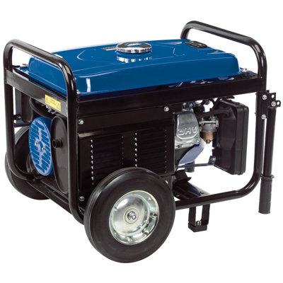 Draper Petrol Generator with Wheels, 2500W 87088 | DIY at B&Q