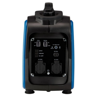 Draper Petrol Inverter Generator, 1700W 80956