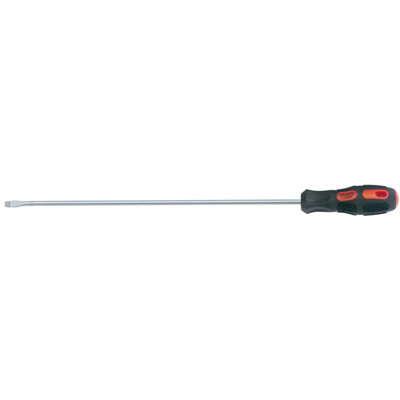 Draper Plain Slot Flared Tip Long Reach Screwdriver, 6 x 450mm 40802 ...