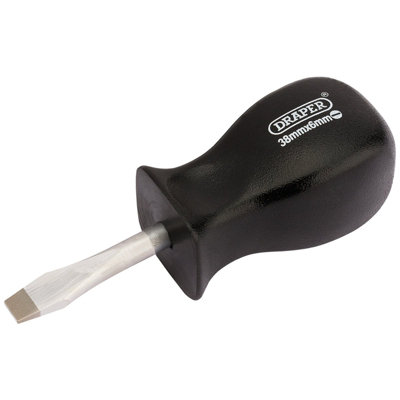 Draper Plain Slot Mechanic's Screwdriver, 6 x 38mm 19539 | DIY at B&Q