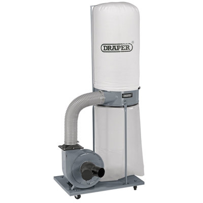 Draper Portable Dust/Chip Extractor, 153L, 1500W 80946