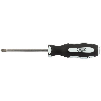 Draper 'Pound Thru' Cross Slot Soft Grip Screwdriver, No.2 x 100mm ...