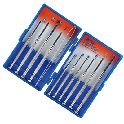 Draper Precision Screwdriver Set (11 Piece) 15631
