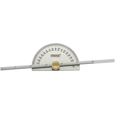 Draper Protractor with Depth Gauge 37342 | DIY at B&Q