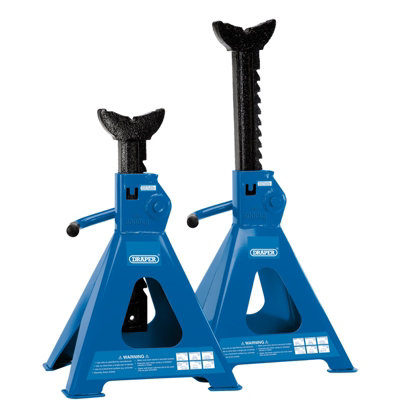 Draper Ratcheting Axle Stands, 6 Tonne (Pair) 30883