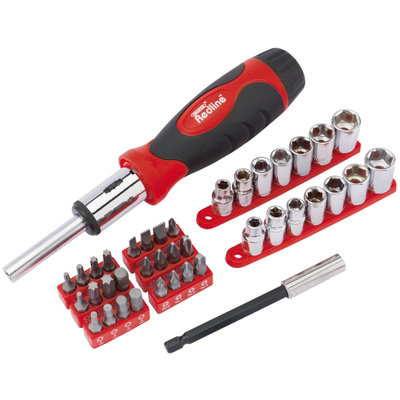 Draper Ratcheting Screwdriver Socket and Bit Set (40 Piece) 68835