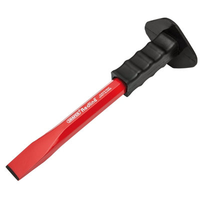 Draper Redline Cold Chisel with Hand Guard, 25 x 300mm 16042 | DIY at B&Q