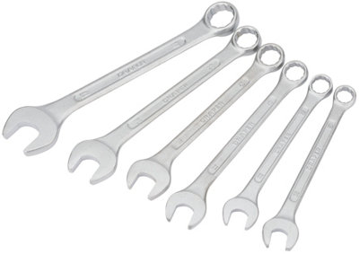 Draper Redline Metric Combination Spanner Set, 10 - 17mm (6 Piece) 68479