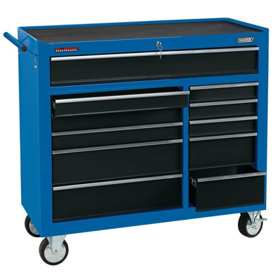 Draper Roller Tool Cabinet, 11 Drawer, 40" 15222 | DIY at B&Q