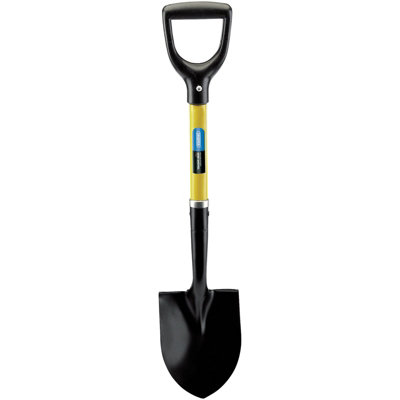 Draper Round Point Mini Shovel with Fibreglass Shaft 57569 | DIY at B&Q