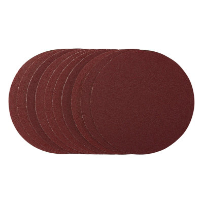Draper Sanding Discs, 150mm, PSA, 80 Grit, (Pack of 10) 62994