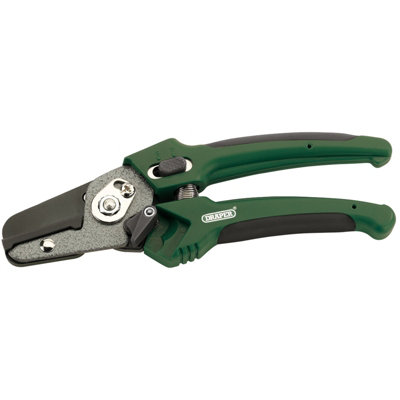Draper Soft Grip Anvil Pattern Secateurs, 200mm 45315