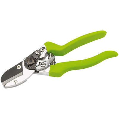 Draper Soft Grip Anvil Pattern Secateurs, 215mm 83974 at B&Q