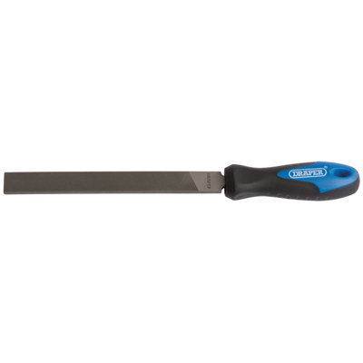 Draper Soft Grip Engineer's Hand File and Handle, 150mm 00006 | DIY at B&Q