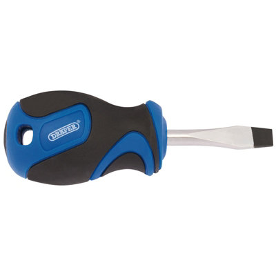 Draper Soft Grip Plain Slot Screwdriver, 6.0 x 38mm 48921