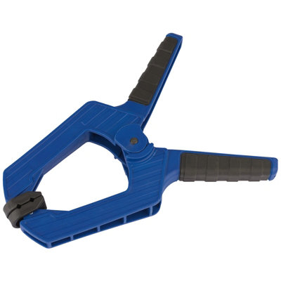 Draper Soft Grip Spring Clamp, 100mm Capacity 25371 | DIY at B&Q