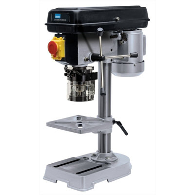 DRAPER STORM FORCE BENCH DRILL 230V 350W 5 SPEED 13MM CHUCK DEPTH STOP ...