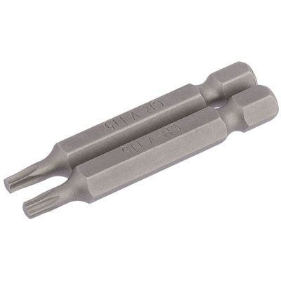 Draper T27 1/4" Hex. Draper TX-STAR Insert Bit 25mm Long x 2 66434 | DIY at B&Q
