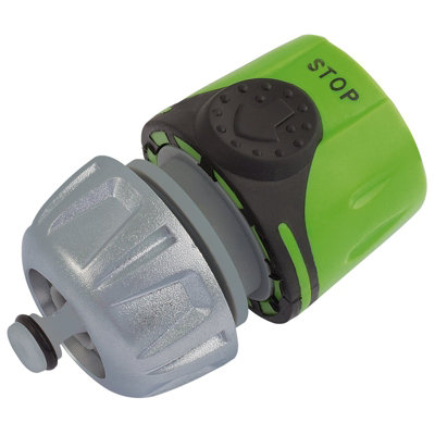 Buy Draper Tap Connector With Stop Feature, 1/2" 24681 | DIY at B&Q