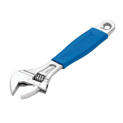 Draper Tools Crescent-Type Adjustable Wrench, 200mm, 24mm